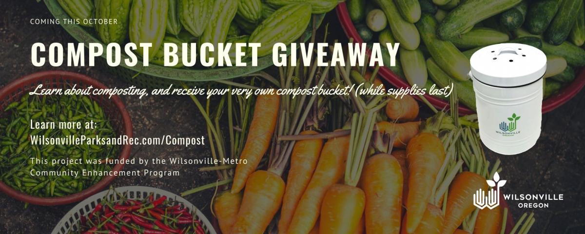 Compost Bucket Giveaway | City of Wilsonville Oregon