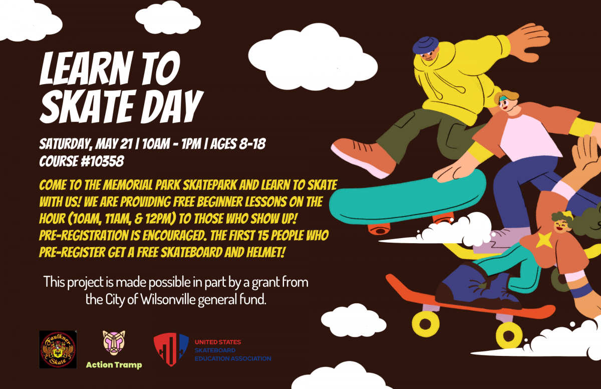 Learn to Skate Day | City of Wilsonville Oregon