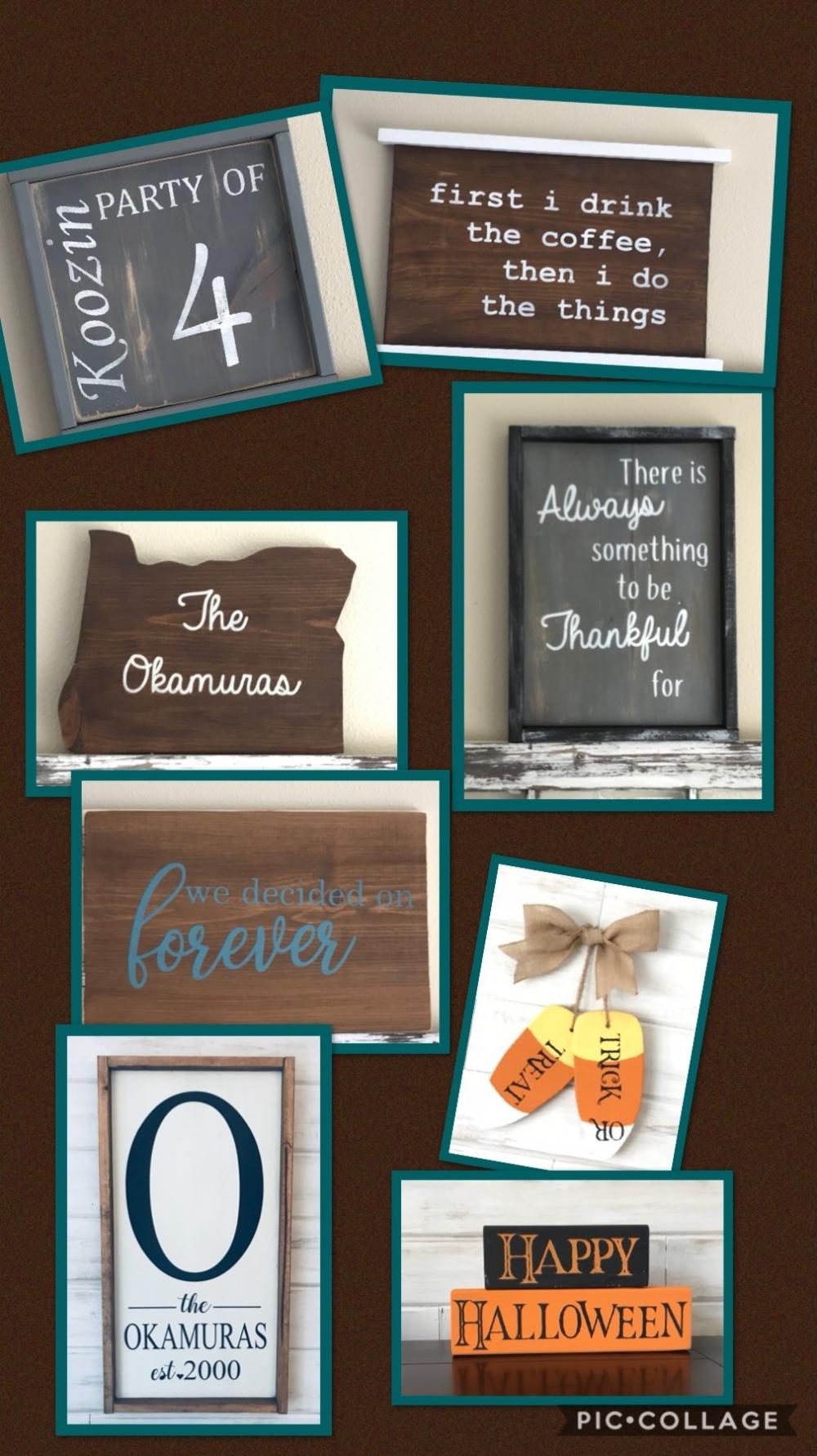 DIY Signs - Pick a Project | Wilsonville Oregon